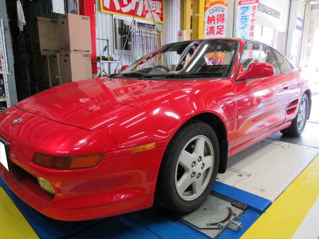 MR－2（SW20）のサスペンションリフレッシュ！ - 早い！安心！お気軽にカ～ピット ミスタータイヤマン住吉オフィシャルブログ